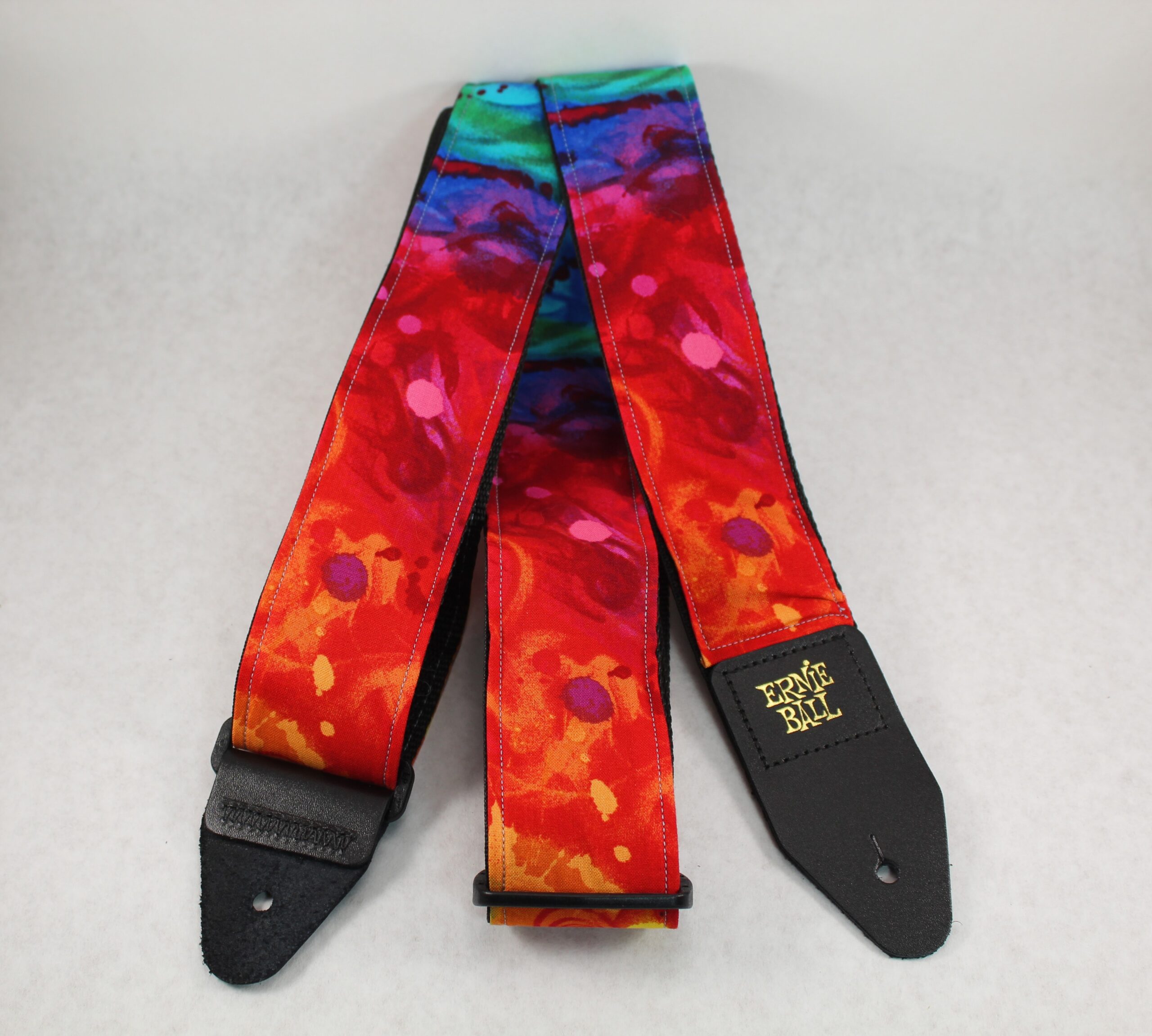 Rainbow Guitar Strap: Ernie Ball, Quilted, Adjustable - Super Mediocre ...